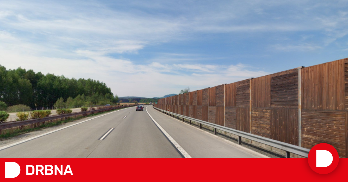 Na 133. km dálnice D5 startuje oprava protihlukové stěny. Potrvá do ...