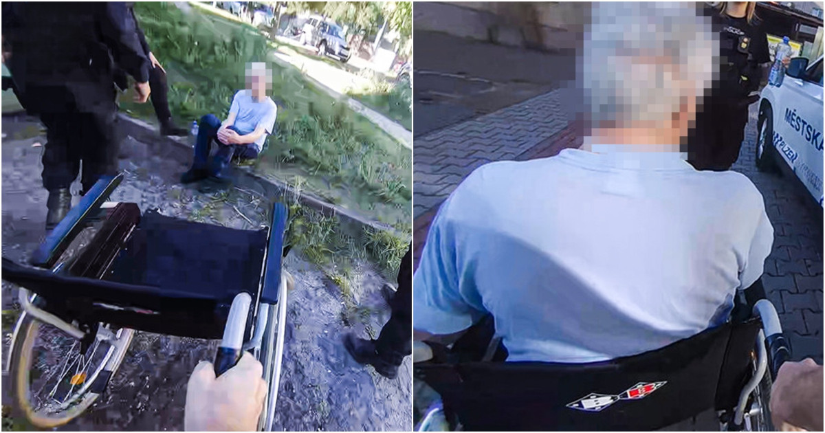 Zmatený senior s Alzheimerem bloudil městem, pomohl mu všímavý muž