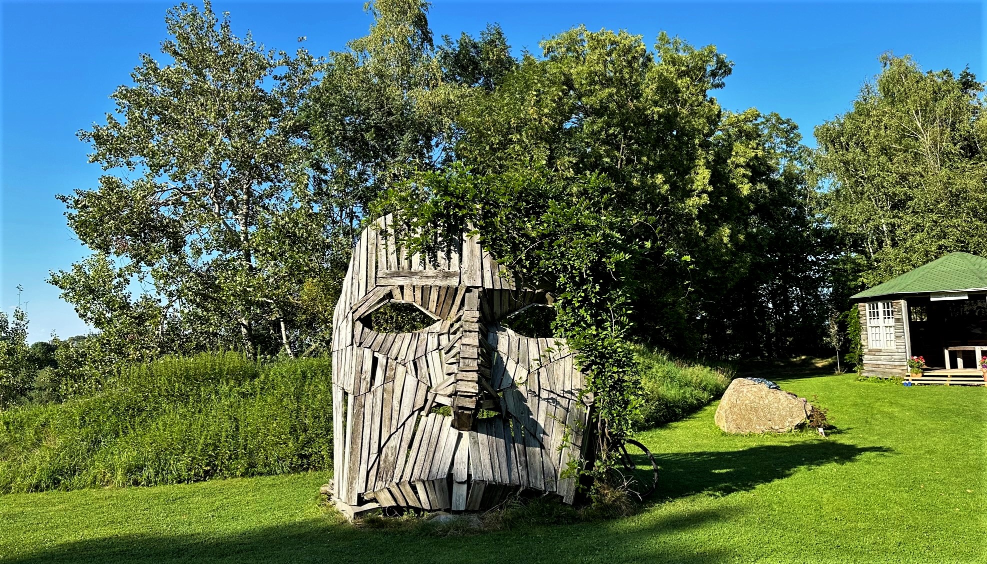 Další tajemná hlava | FOTOGALERIE: Lomeček Starý Klíčov u Mrákova ...